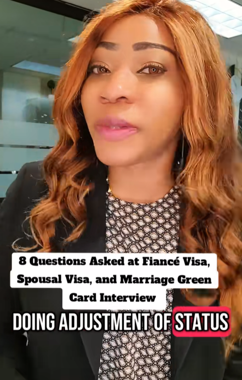 Interviewing in 2025 for Fiancé Visa Spousal Visa and Green Card ...